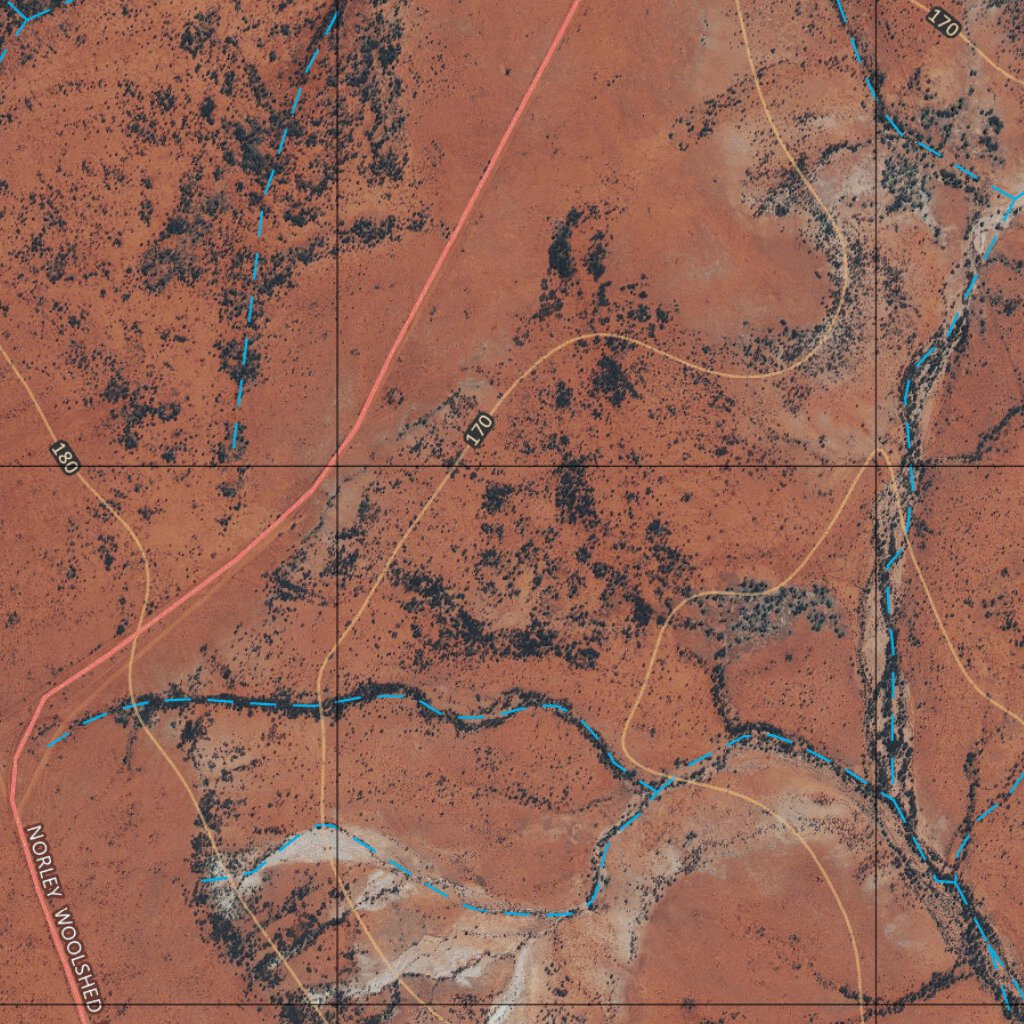 Thargomindah (7642-31i) Map by Department of Resources | Avenza Maps