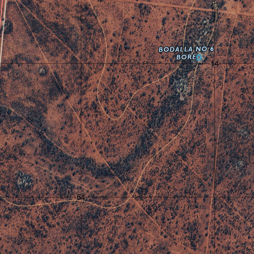 Eulo (7941-33i) Map by Department of Natural Resources and Mines ...