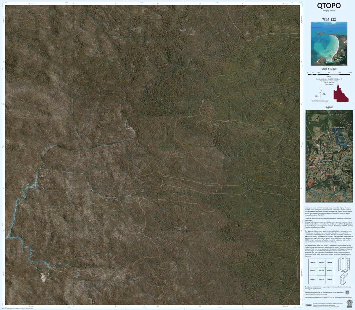 Picaninny Creek (7865-122i) Map by Department of Natural Resources and ...