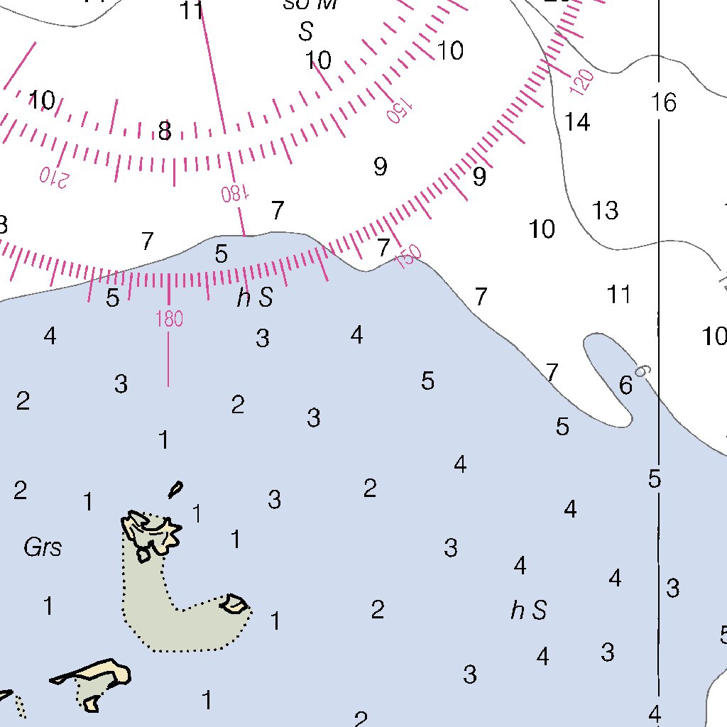 Chesapeake Bay Mobjack Bay And York River Entrance Map by National ...