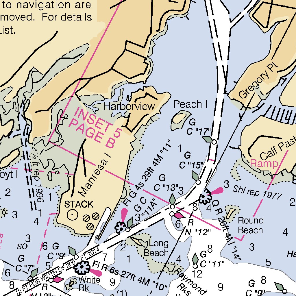 New Haven Hbr Entrance And Port Jefferson Throgs Neck (8) Map by ...