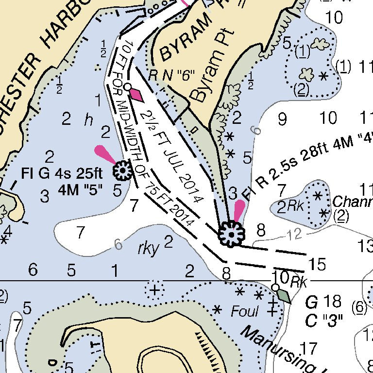 Captain Harbor Inset 8 Map by National Oceanographic & Atmospheric ...