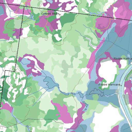 FN08VR Riviere Davy ( Hunt-A-Moose ) Map by Hunt-A-Moose | Avenza Maps