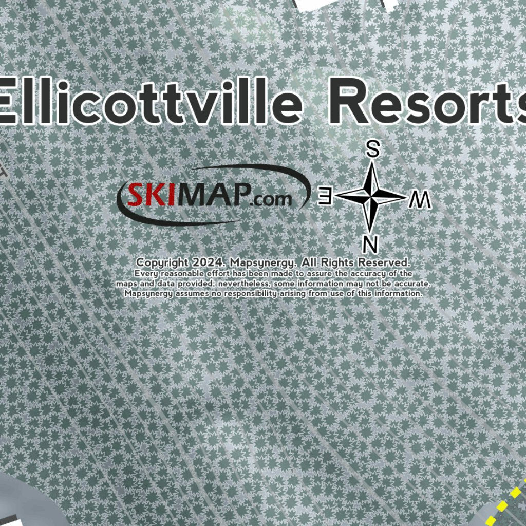 Ellicottville Resorts Map by Mapsynergy | Avenza Maps