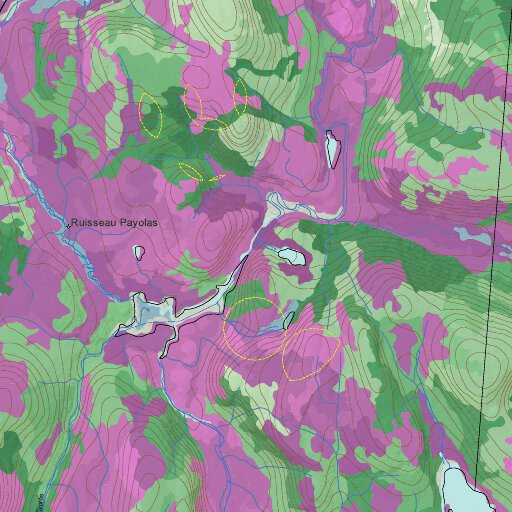 FN28VH Route forestiere 400 ( Hunt-A-Moose ) Map by Hunt-A-Moose ...