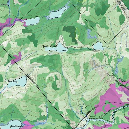 FN26VO Lac Brazeau ( Hunt-A-Moose ) Map by Hunt-A-Moose | Avenza Maps