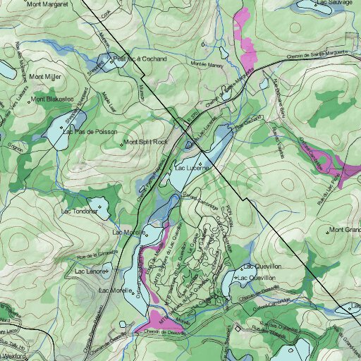 FN26VB Lac Hubert ( Hunt-A-Moose ) Map by Hunt-A-Moose | Avenza Maps