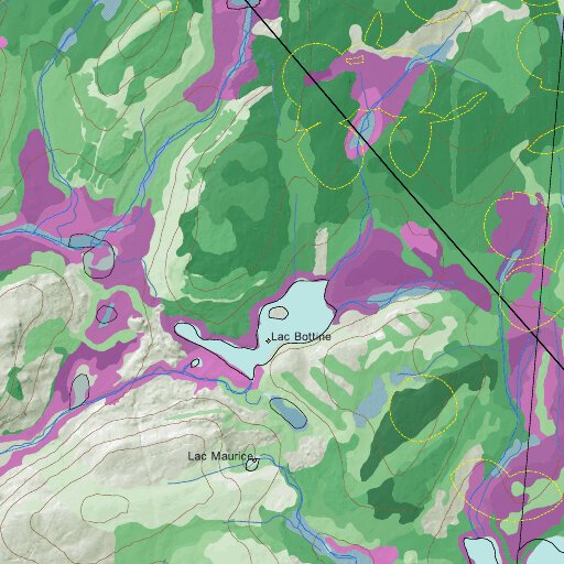 FN27PE Ruisseau Line ( Hunt-A-Moose ) Map by Hunt-A-Moose | Avenza Maps