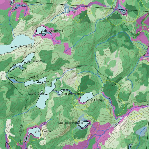 FN27SA Lac Maud ( Hunt-A-Moose ) Map by Hunt-A-Moose | Avenza Maps