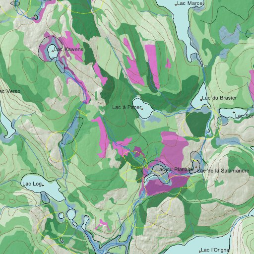 FN36GS Ruisseau Bourassa ( Hunt-A-Moose ) Map by Hunt-A-Moose | Avenza Maps