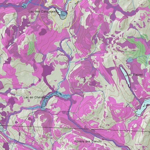 FN47GV Lac Thompson ( Hunt-A-Moose ) Map by Hunt-A-Moose | Avenza Maps