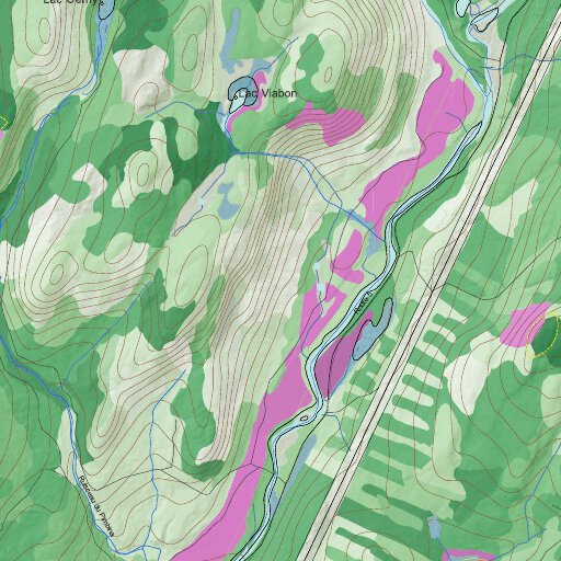 FN47DA Lac Rotty ( Hunt-A-Moose ) Map by Hunt-A-Moose | Avenza Maps