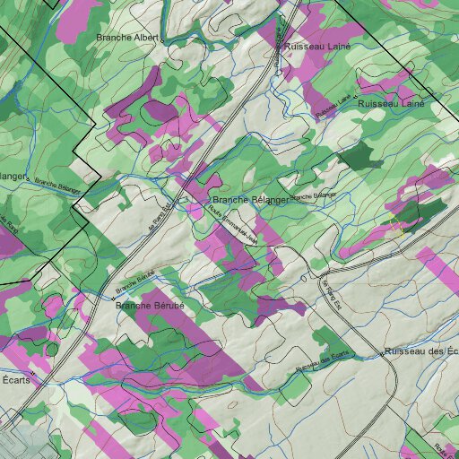 FN58JD Notre-Dame-des-Neiges ( Hunt-A-Moose ) Map by Hunt-A-Moose ...