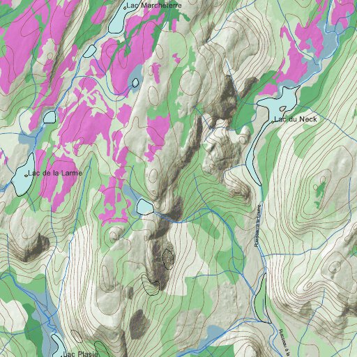 FN58DU Lac Simard ( Hunt-A-Moose ) Map by Hunt-A-Moose | Avenza Maps