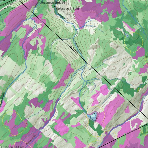 FN69JA Avignon--La Mitis--Matane--Matapedia ( Hunt-A-Moose ) Map by ...