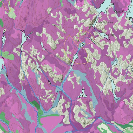 FN69MU Route Jacques-Cartier ( Hunt-A-Moose ) Map by Hunt-A-Moose ...