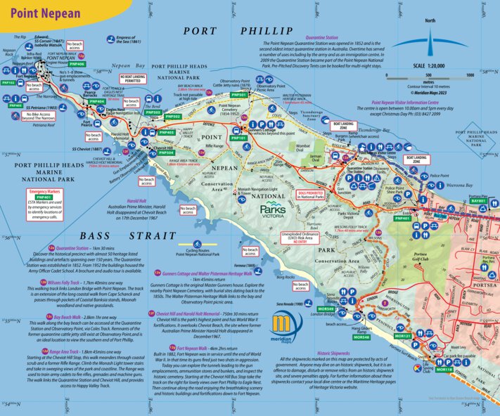 Point Nepean Map by Meridian Maps | Avenza Maps