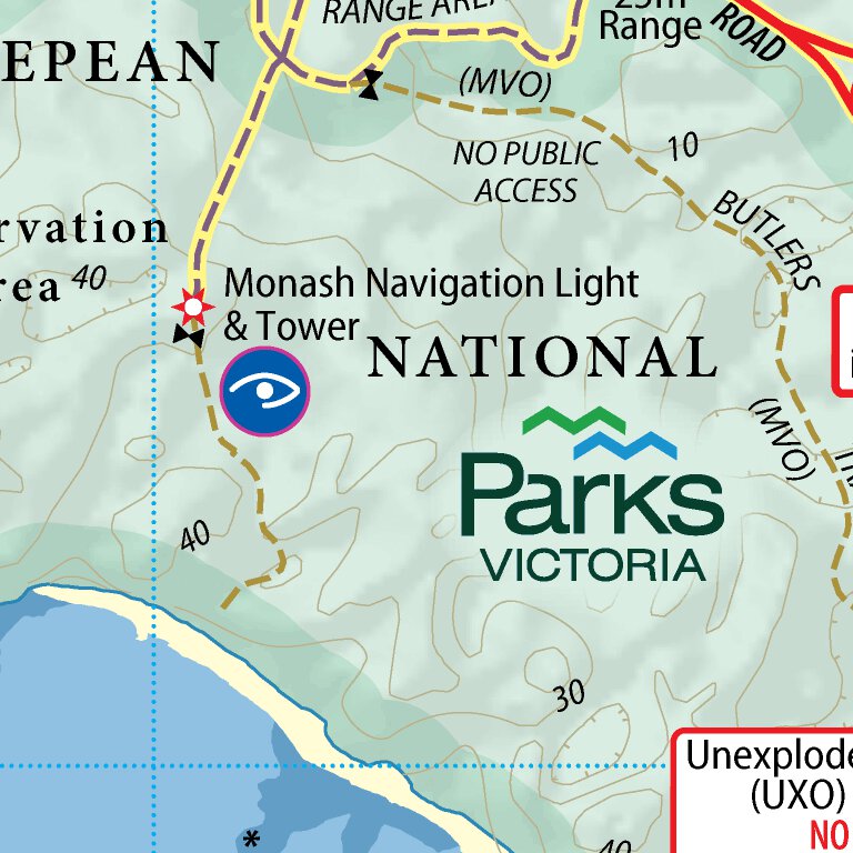 Point Nepean Map by Meridian Maps | Avenza Maps