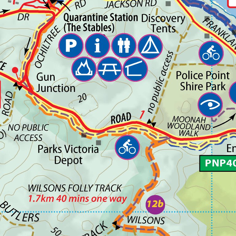 Point Nepean Map by Meridian Maps | Avenza Maps