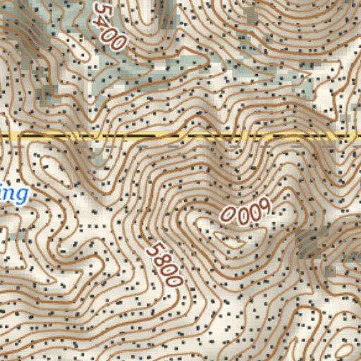 ANST Topo Map 19-2 Superstition Wilderness 2 by Arizona Trail ...