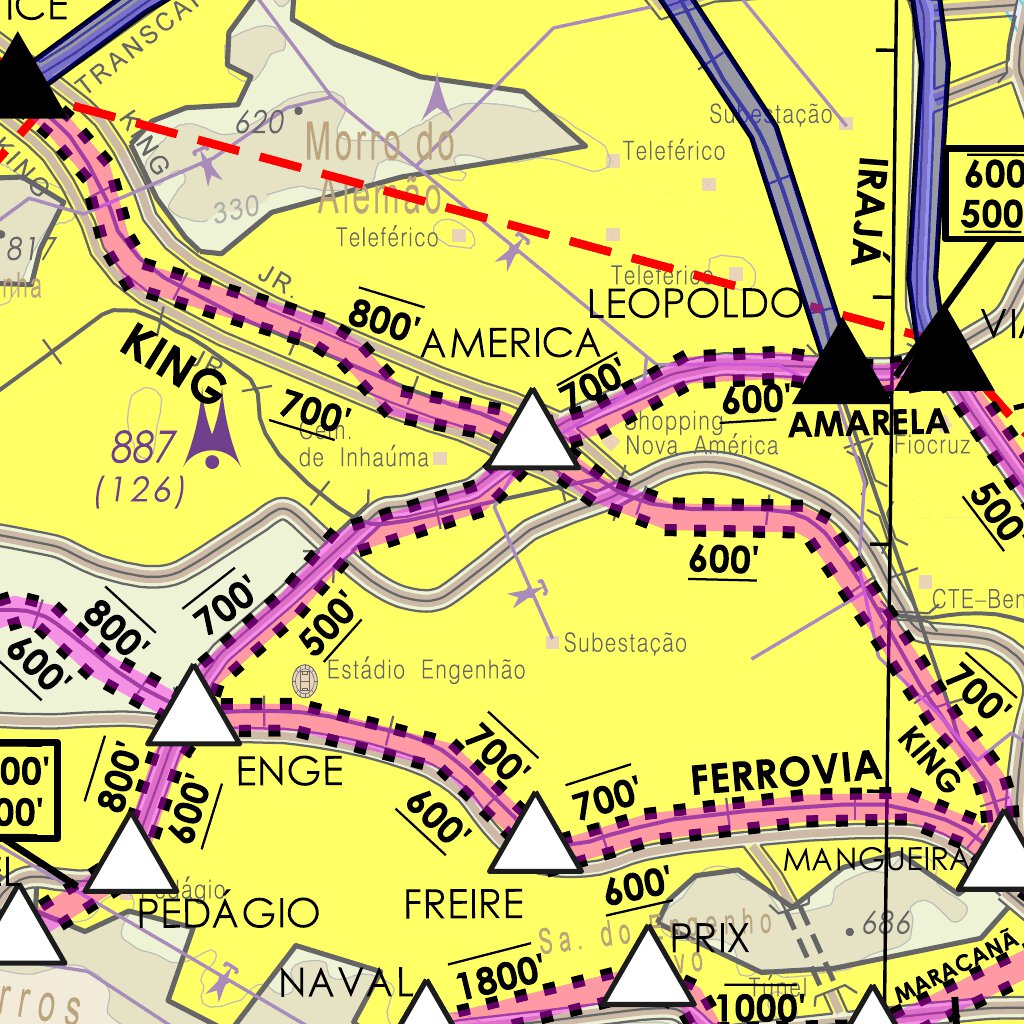CCV REA e REH TMA RJ-3 Map by Virtual Routes | Avenza Maps