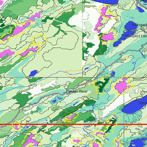 DO92UJ Magnolia Lake ( Hunt-A-Moose ) Map by Hunt-A-Moose | Avenza Maps