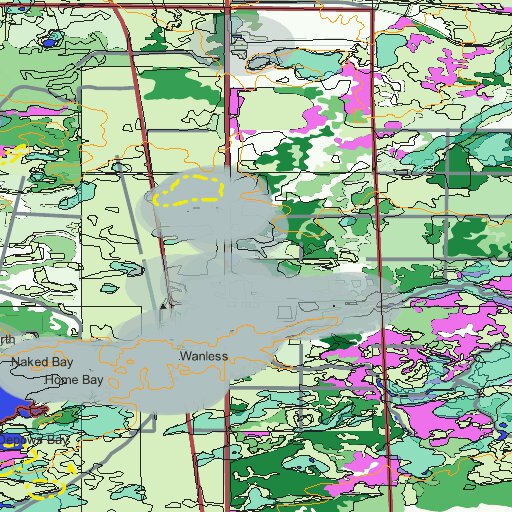 DO94ID Root Lake Beach Ridge Site ( Hunt-A-Moose ) Map by Hunt-A-Moose ...