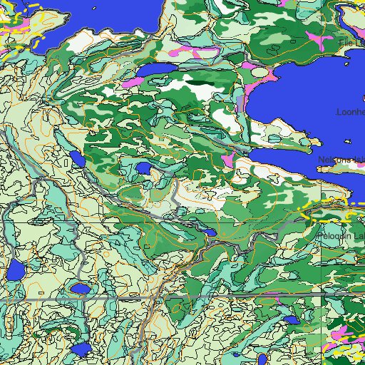 DO94OV Sexton Lake ( Hunt-A-Moose ) Map by Hunt-A-Moose | Avenza Maps