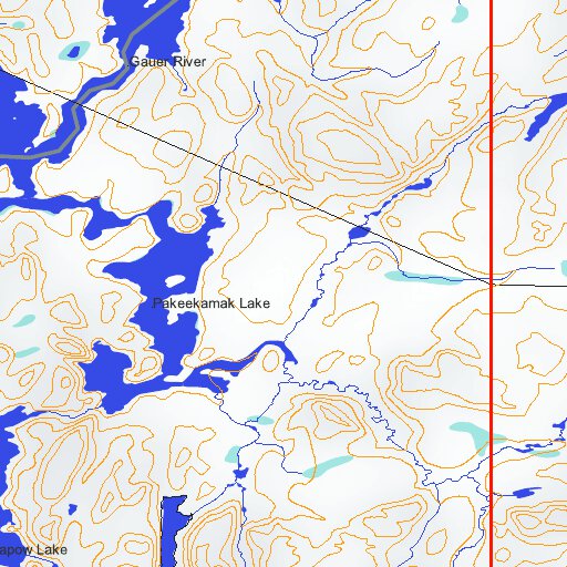 EO06UV Freeman Johnson Lake ( Hunt-A-Moose ) Map by Hunt-A-Moose ...