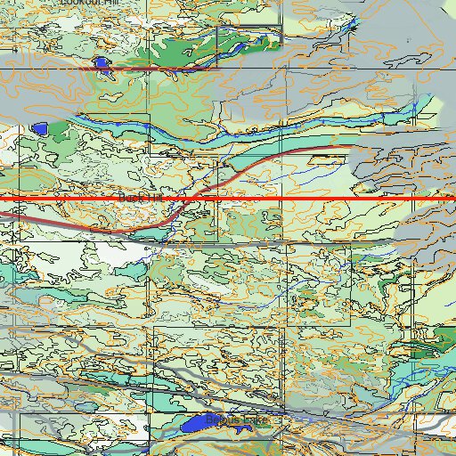 EO00ID Daredevil Hill ( Hunt-A-Moose ) Map by Hunt-A-Moose | Avenza Maps