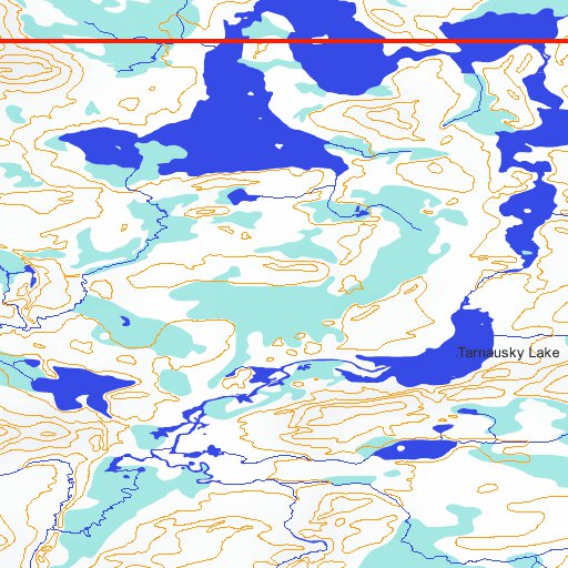 EO08IJ Naylen Lake ( Hunt-A-Moose ) Map by Hunt-A-Moose | Avenza Maps