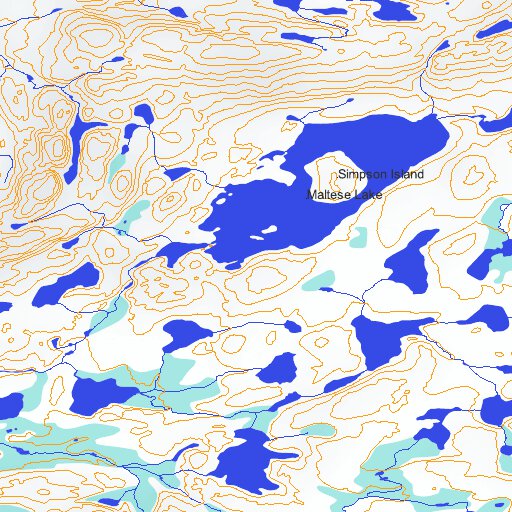 EO09UD Blanchard Lake ( Hunt-A-Moose ) Map by Hunt-A-Moose | Avenza Maps
