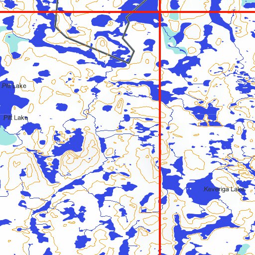 EO09UV Hyland Lake ( Hunt-A-Moose ) Map by Hunt-A-Moose | Avenza Maps