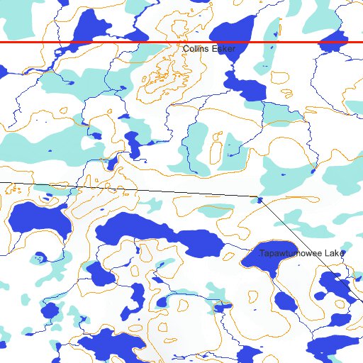 EO18ID Watson River ( Hunt-A-Moose ) Map by Hunt-A-Moose | Avenza Maps