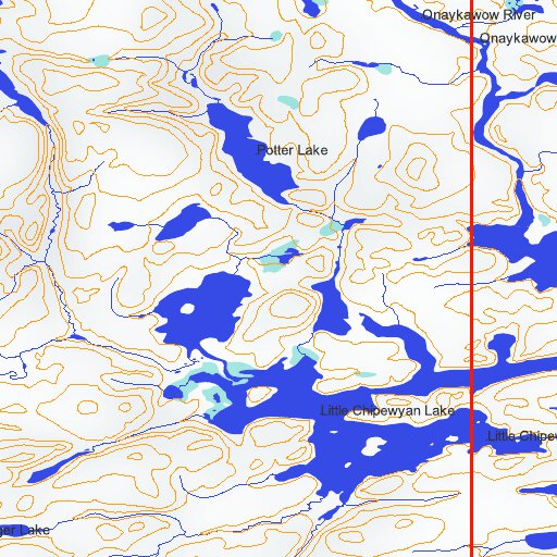 EO07CD Knox Lake ( Hunt-A-Moose ) Map by Hunt-A-Moose | Avenza Maps
