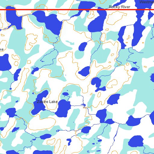 EO18CD Jones Esker ( Hunt-A-Moose ) Map by Hunt-A-Moose | Avenza Maps