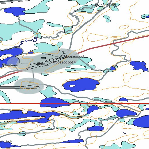 EO26CD Hughes Lake ( Hunt-A-Moose ) Map by Hunt-A-Moose | Avenza Maps