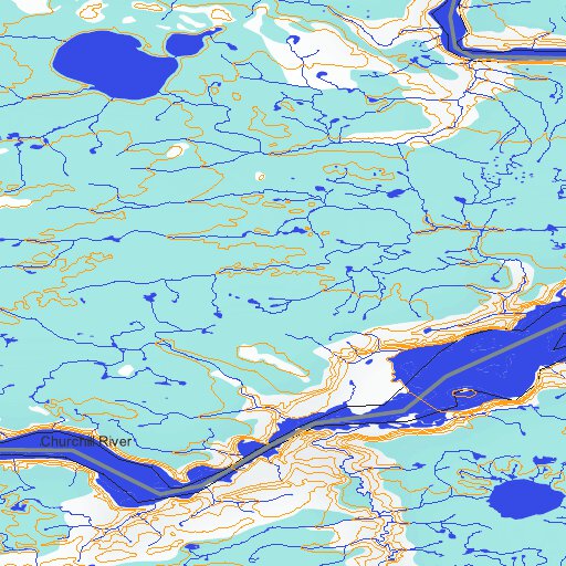 EO27CJ Churchill River ( Hunt-A-Moose ) Map by Hunt-A-Moose | Avenza Maps