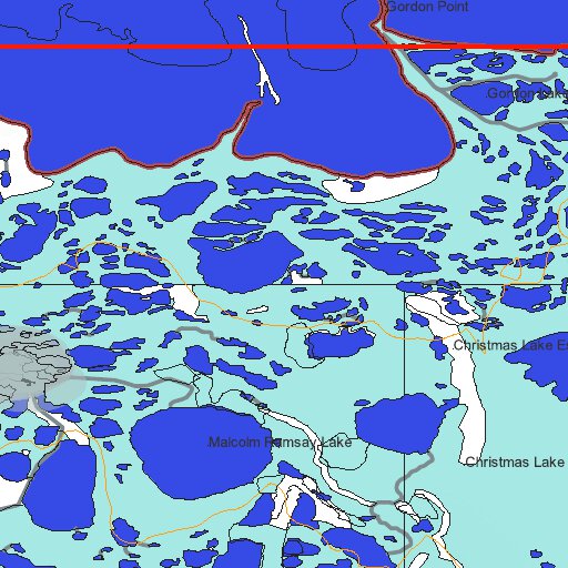 EO38CP McQueen Lake ( Hunt-A-Moose ) Map by Hunt-A-Moose | Avenza Maps