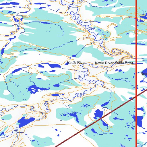 EO46UD Kettle River ( Hunt-A-Moose ) Map by Hunt-A-Moose | Avenza Maps