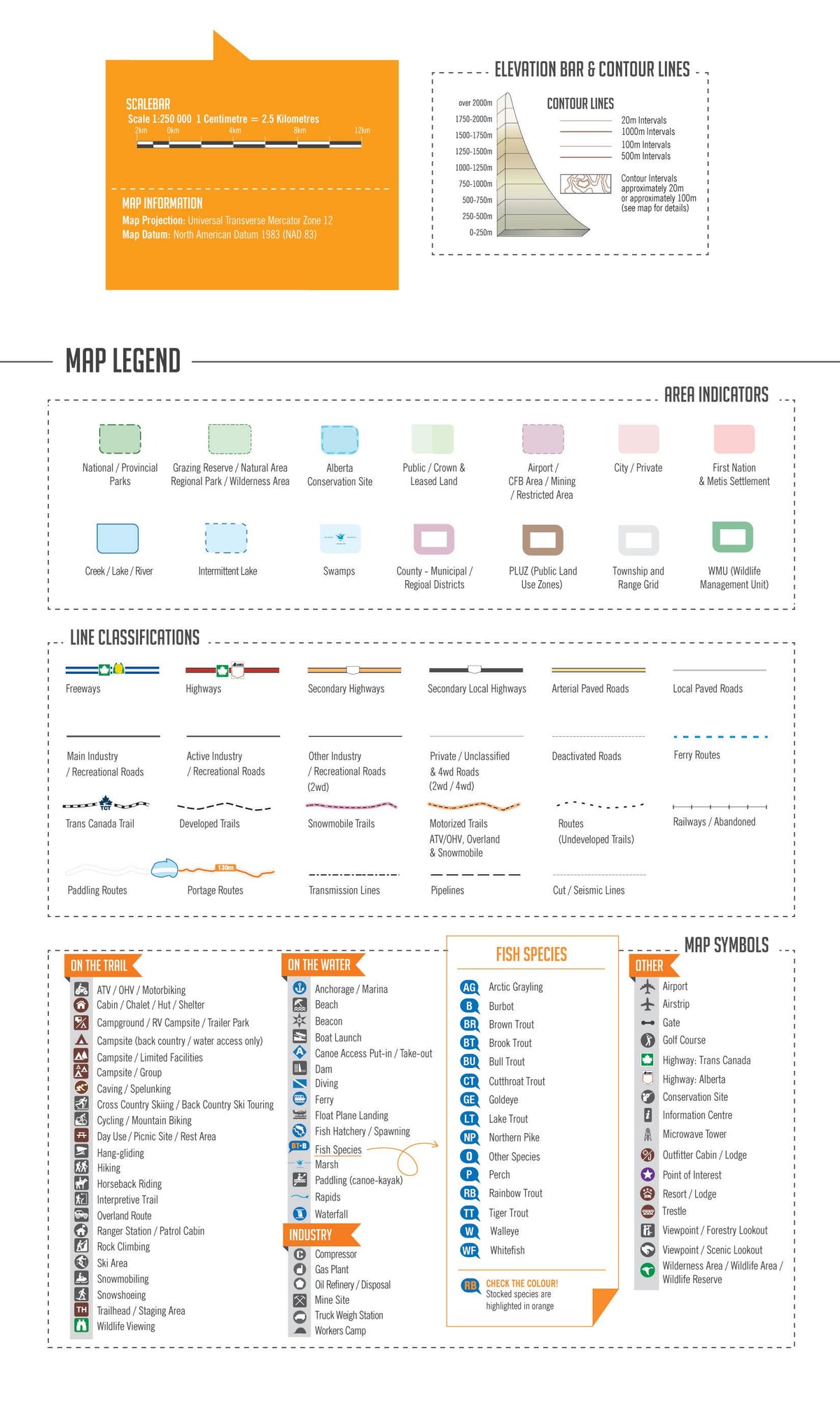 Backroad Mapbook Central Alberta 6th edition (CEAB Map Bundle) by ...