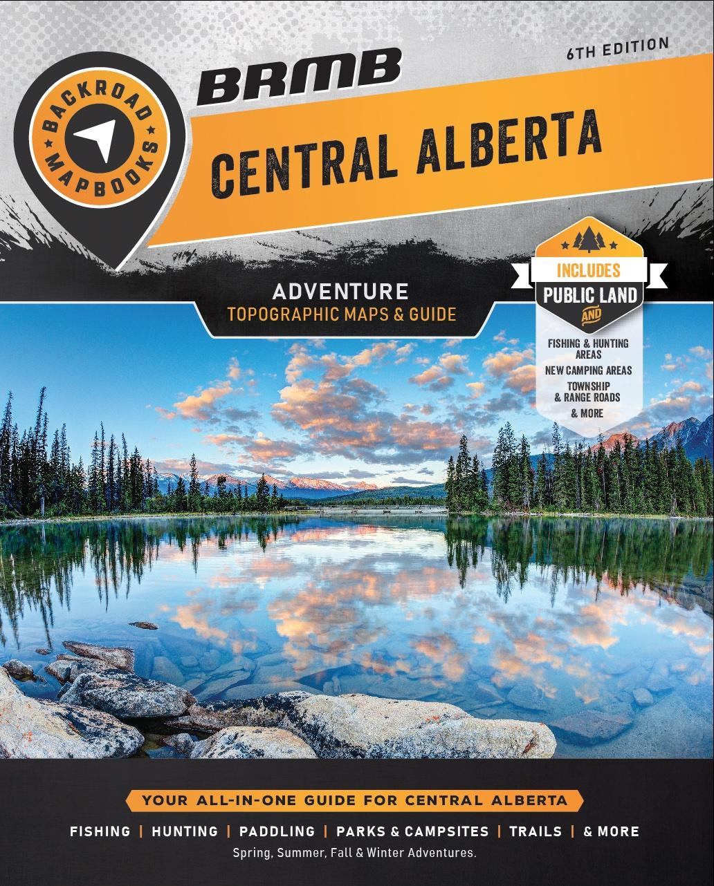 Backroad Mapbook Central Alberta 6th edition (CEAB Map Bundle) by ...