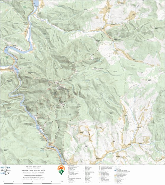 Masivul Cozia Map by MANTA MAPS | Avenza Maps