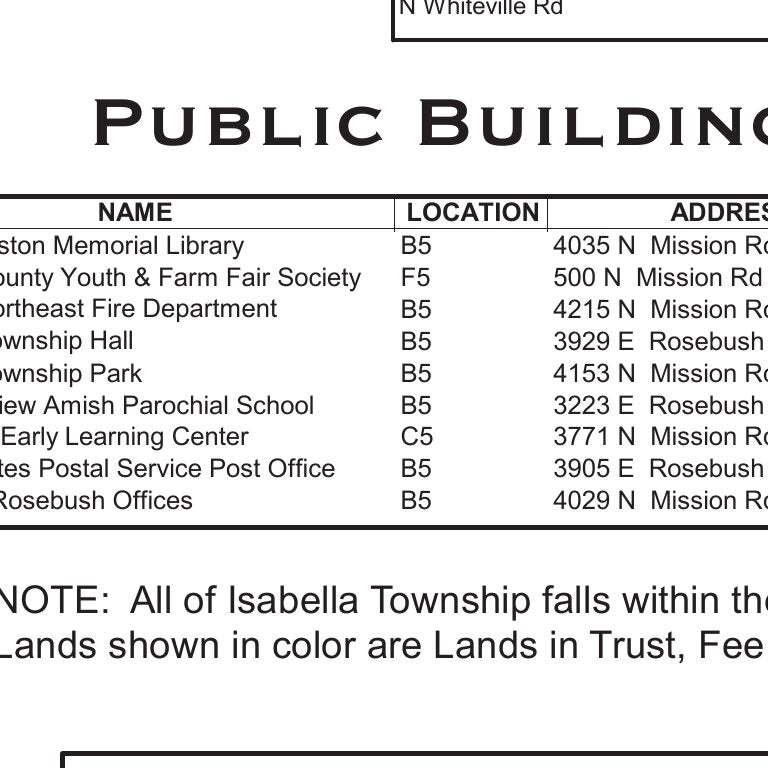 Isabella Township and Village of Rosebush, Isabella County, Michigan ...