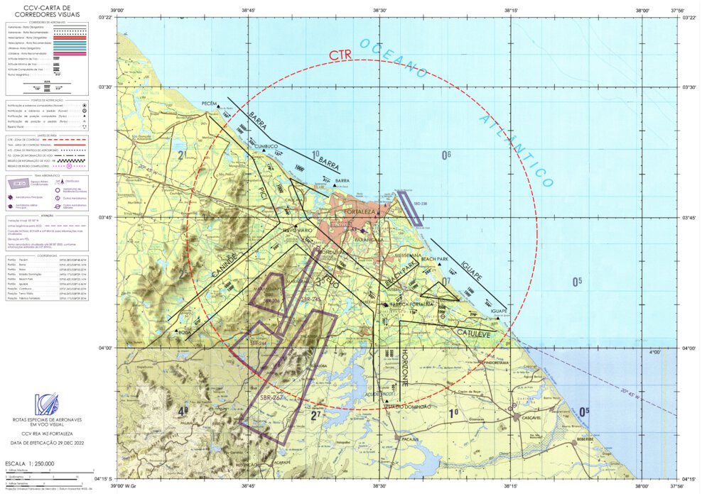CCV REA WZ-FORTALEZA Map by Virtual Routes | Avenza Maps