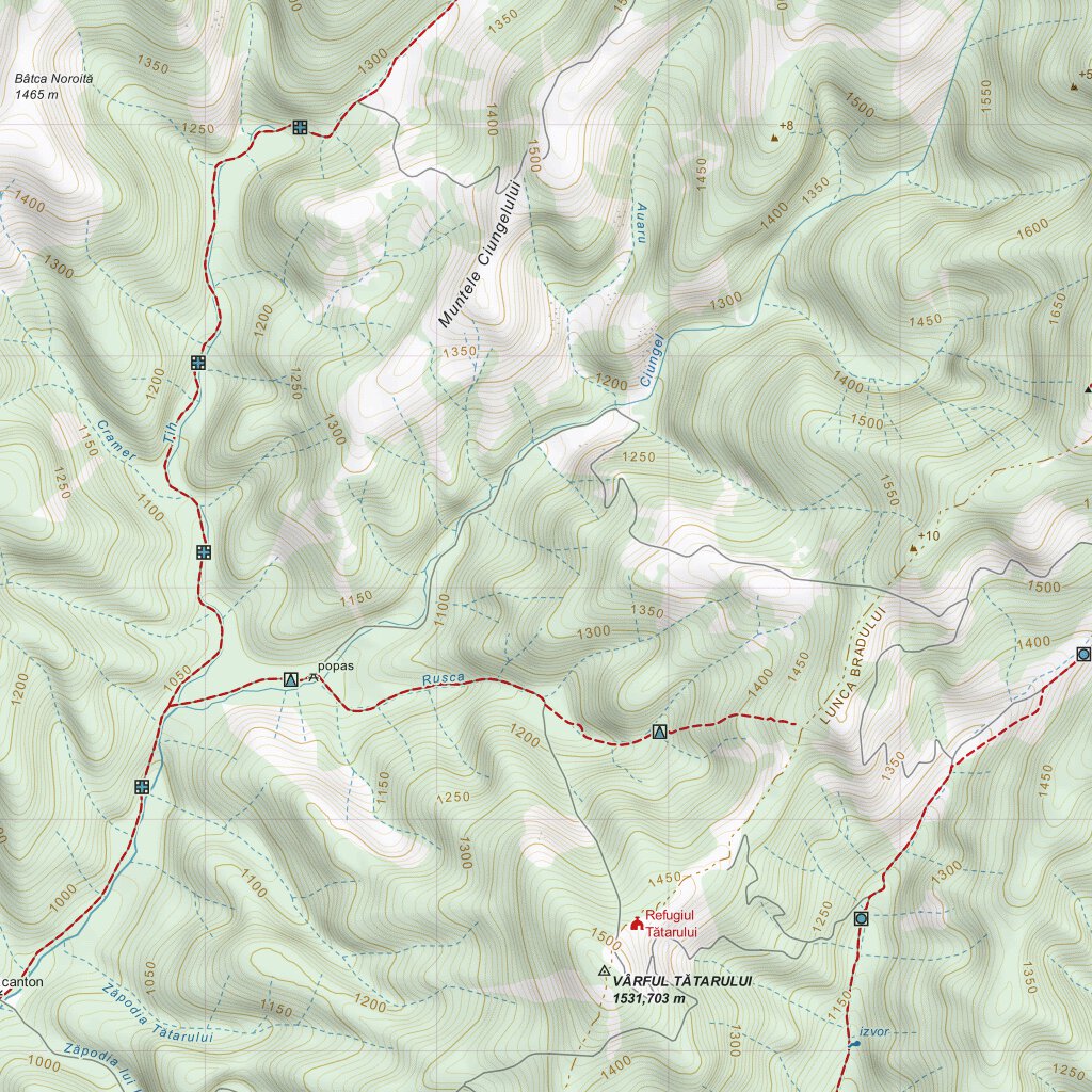 Munţii Căliman Map by MANTA MAPS | Avenza Maps