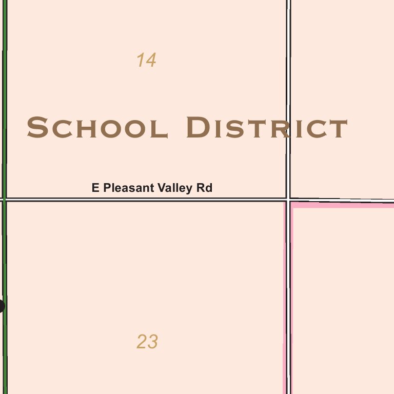 Coe Township and Village of Shepherd, Isabella County, Michigan Map by ...