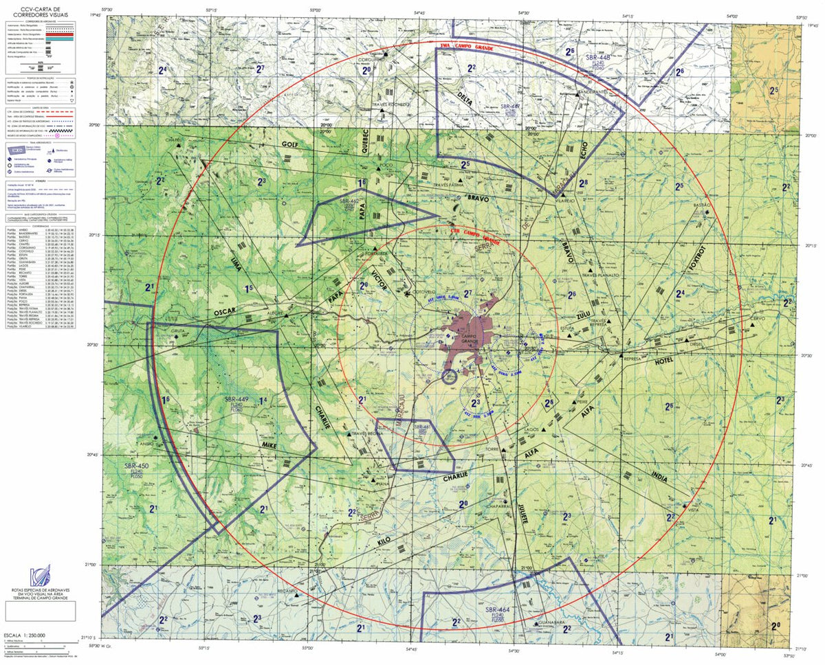 REA TMA CAMPO GRANDE Map by Virtual Routes | Avenza Maps