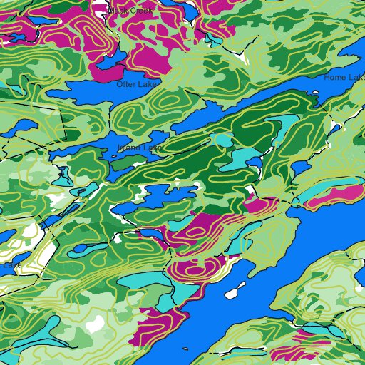 EN48NH Saganagons Lake ( Hunt-A-Moose ) Map by Hunt-A-Moose | Avenza Maps
