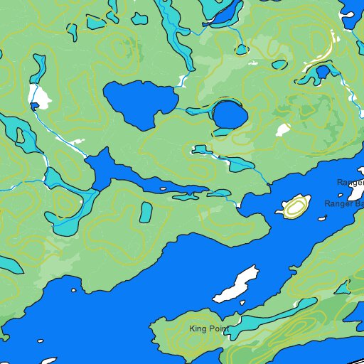EN48FB Basswood Lake ( Hunt-A-Moose ) Map by Hunt-A-Moose | Avenza Maps
